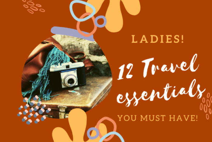 12 TRAVEL ESSENTIALS for Women - Packing essentials - ShegoWander