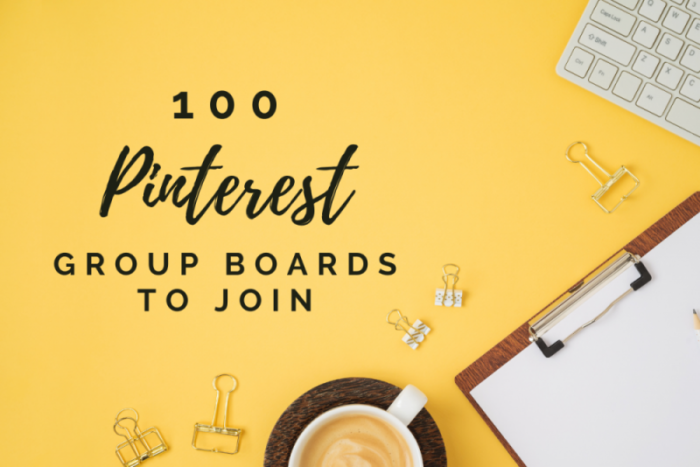 100 best Pinterest group boards list - How to join Pinterest group boards?