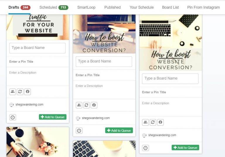 How to use Tailwind? Free Pinterest schedule slots - Guide for bloggers